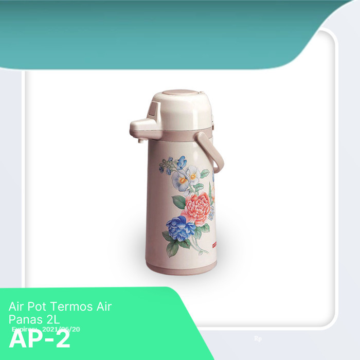 Jual LION STAR Termos Air Panas dengan Pompa Air Pot 2 Liter AP-2 | Shopee Indonesia