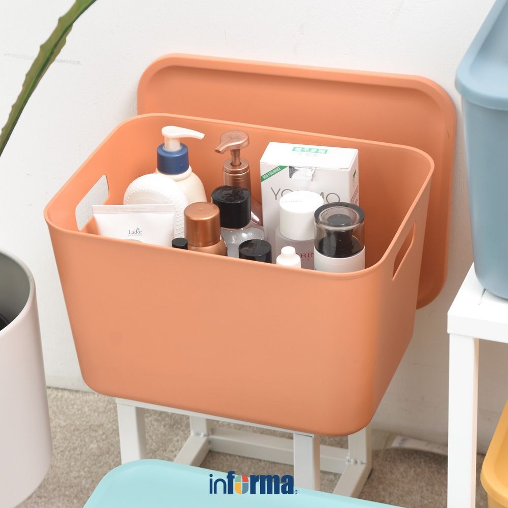 Jual Informa 32.5X24.5X19 cm Lolla Kotak Penyimpanan - Oranye Kotak ...