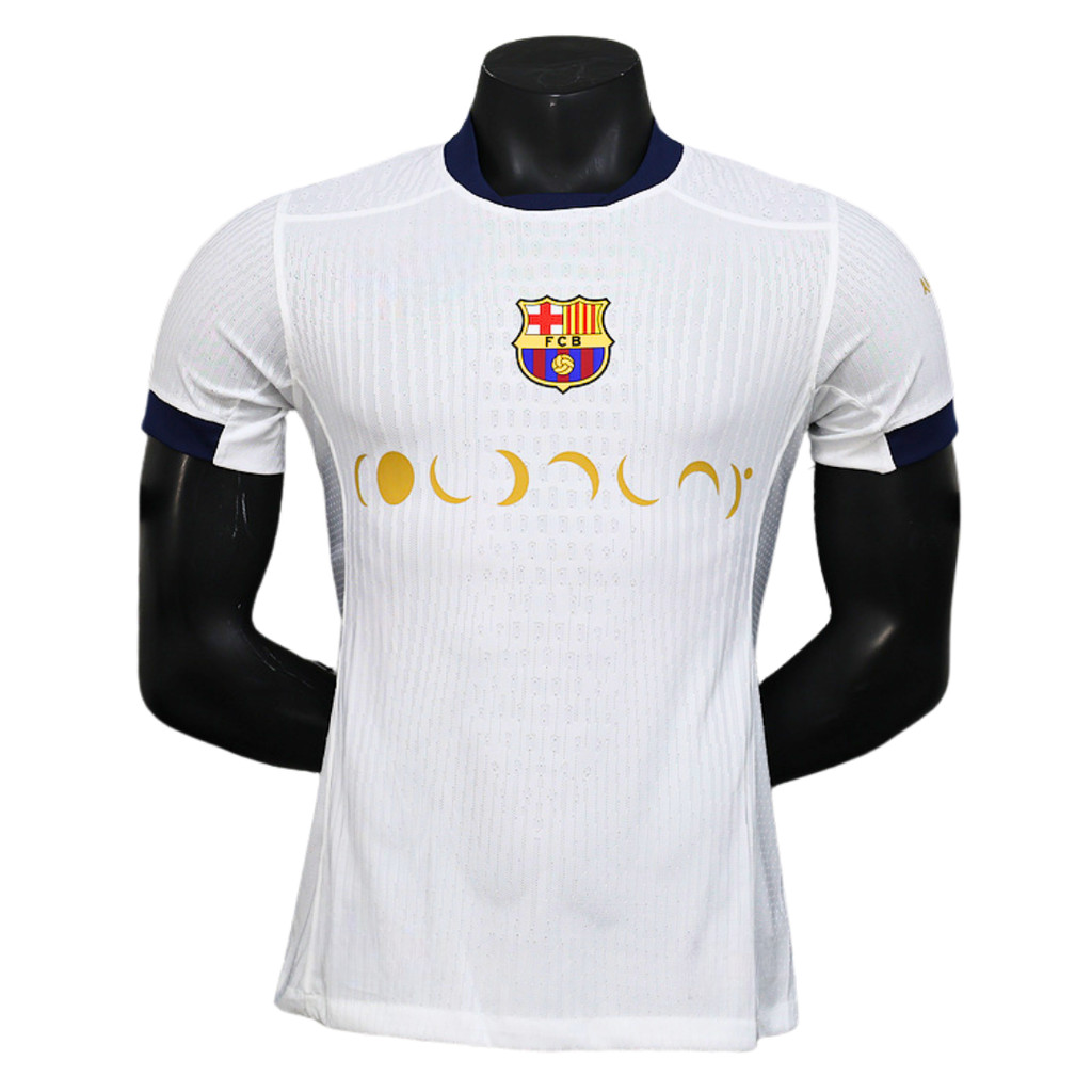 Jual jersey barca x coldplay special white edition player issue kit ...