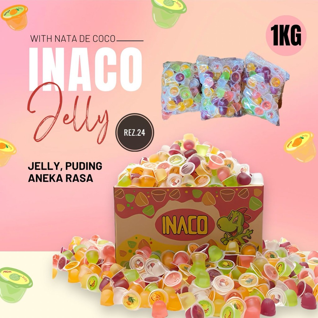 Jual JELLY INACO KEMASAN 1 KG | Shopee Indonesia