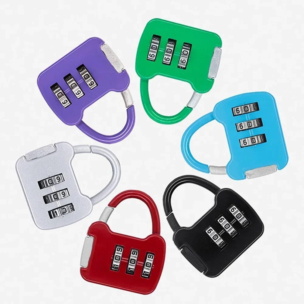 Jual Color Password Padlock Cabinet Trolley Case Password Lock Backpack ...