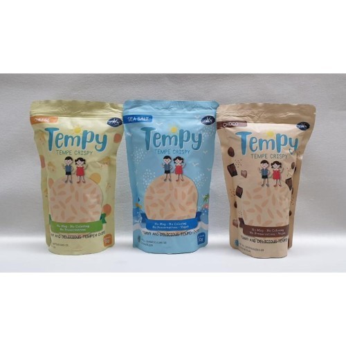 Jual LittleKaka - Tempy (Tempe Crispy) NO MSG - snack anak sehat ...