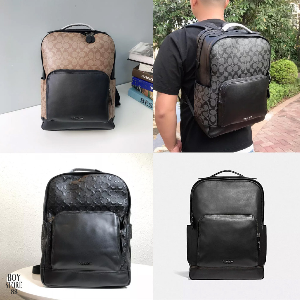 Jual BACKPACK COACH Graham Backpack In Signature Canvas Tas Ransel ...