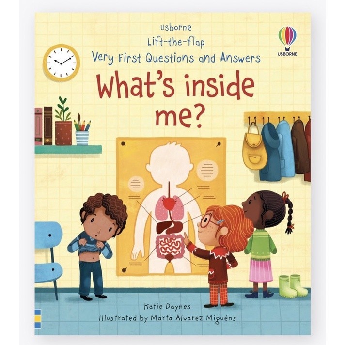 Jual [ABCKIDS] Usborne SEGEL What’s Inside Me - Lift the Flap very ...