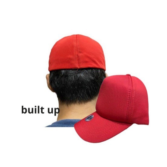 Jual COD topi polos Topi built up pin Topi original Distro BUILT UP ...