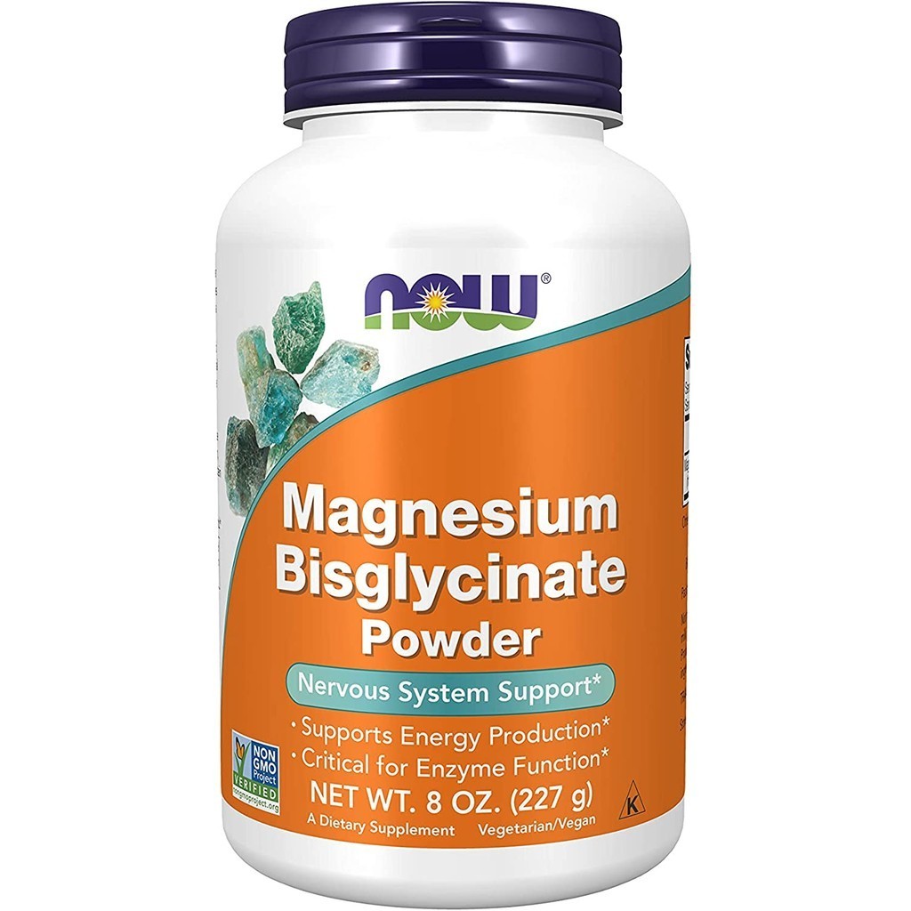 Jual Now Foods, Magnesium Bisglycinate Powder, 8 oz (227 g) | Shopee ...