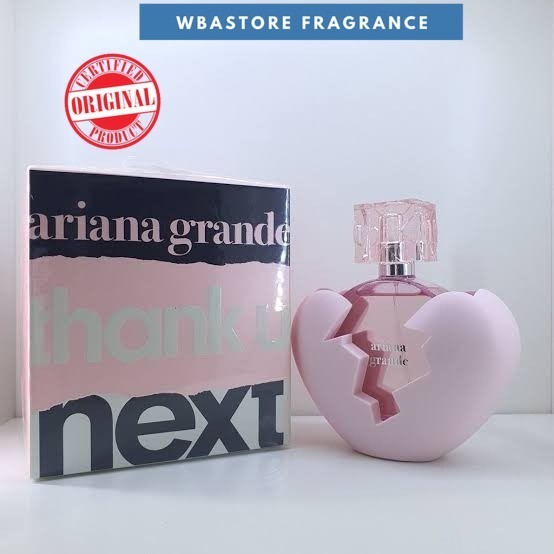 Jual ARIANA GRANDE THANK U NEXT EDP 100ML FOR WOMAN ORIGINAL 100% BOX SEGEL | Shopee Indonesia