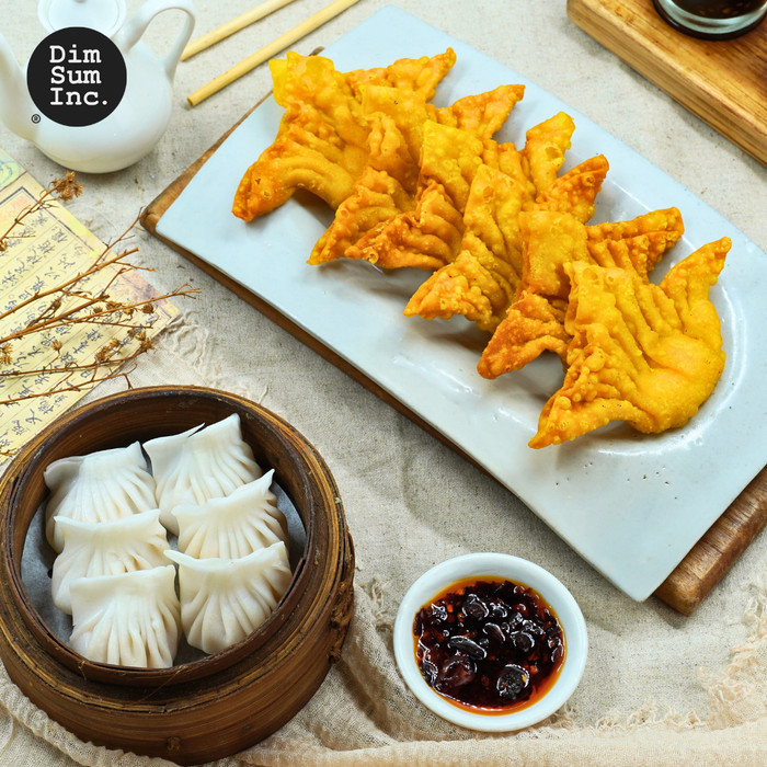 Jual Mix Dimsum Mayo Prawn & Har gau / Pangsit Goreng Mayonaise & Hakau ...