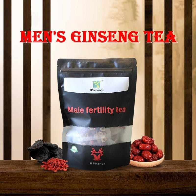 Jual TEH kuat lama GINSENG 5 RASA Teh Sehat For Man,1 kantong 10 bunkus ...