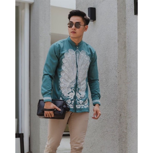 Jual Kemeja Bordir PRIA BY NUC.ID Burak 04 (Wardah) | Shopee Indonesia