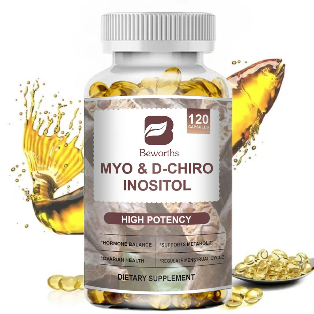 Jual BEWORTHS Myo & D-Chiro Inositol Capsules Ideal 40:1 Ratio Myo ...