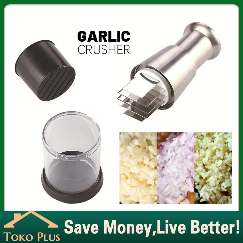 Jual Garlic Press Stainless Multifungsi Alat Penghancur penghalus ...