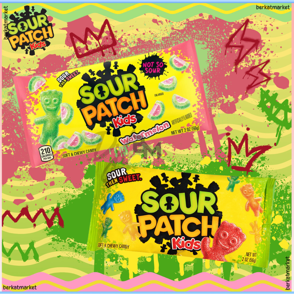 Jual Sour Patch Kids Permen Asam Import 56g 1 Pcs | Shopee Indonesia