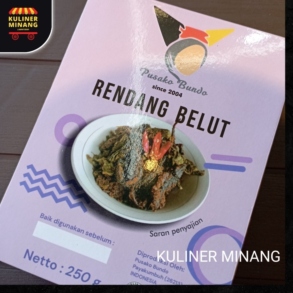 Jual Rendang Belut Pusako Bundo Cemilan Khas Kuliner Minang | Shopee ...