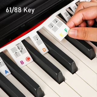 Jual Silicone Stiker Label Sticker Tuts Nada Keyboard Piano Dengan ...