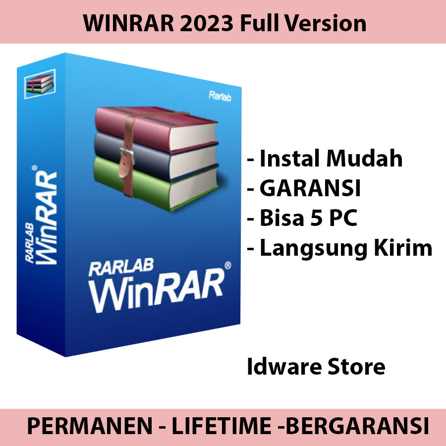 Jual Winrar Lifetime Full Version Mudah diinstal Garansi Permanen untuk ...