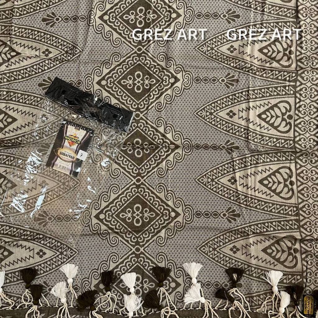 Jual (NEW MOTIF) Sorban Subaiyah Wadimor Jaqurad bisa seragam - surban ...