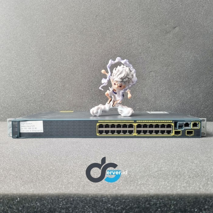 Jual Switch Cisco Catalyst 2960-S series SI WS-C2960S-24TS-S | Shopee ...