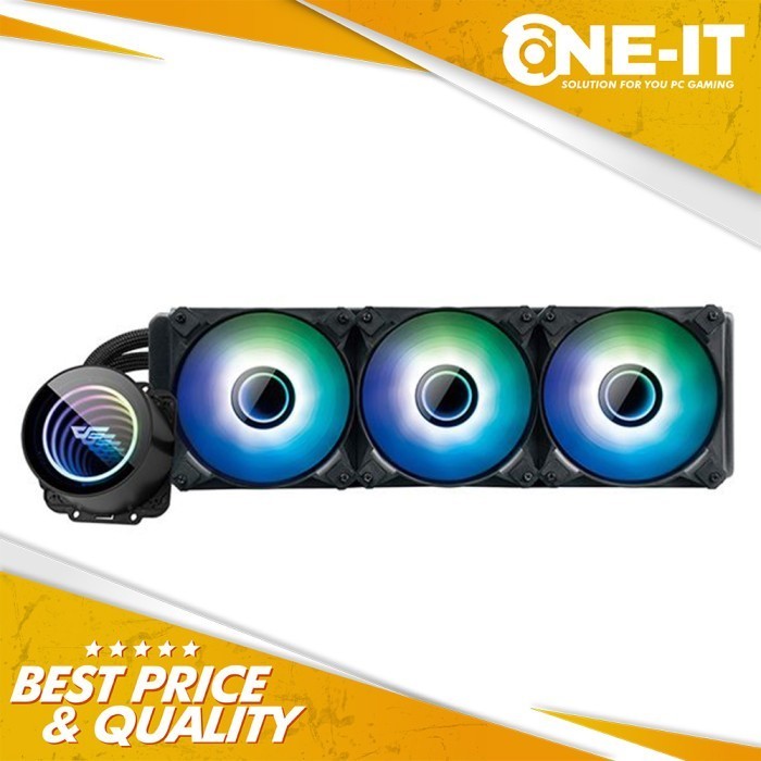 Jual DARKFLASH TWISTER DX360 V2 ARGB AIO LIQUID CPU COOLER BLACK DXV2 360 | Shopee Indonesia