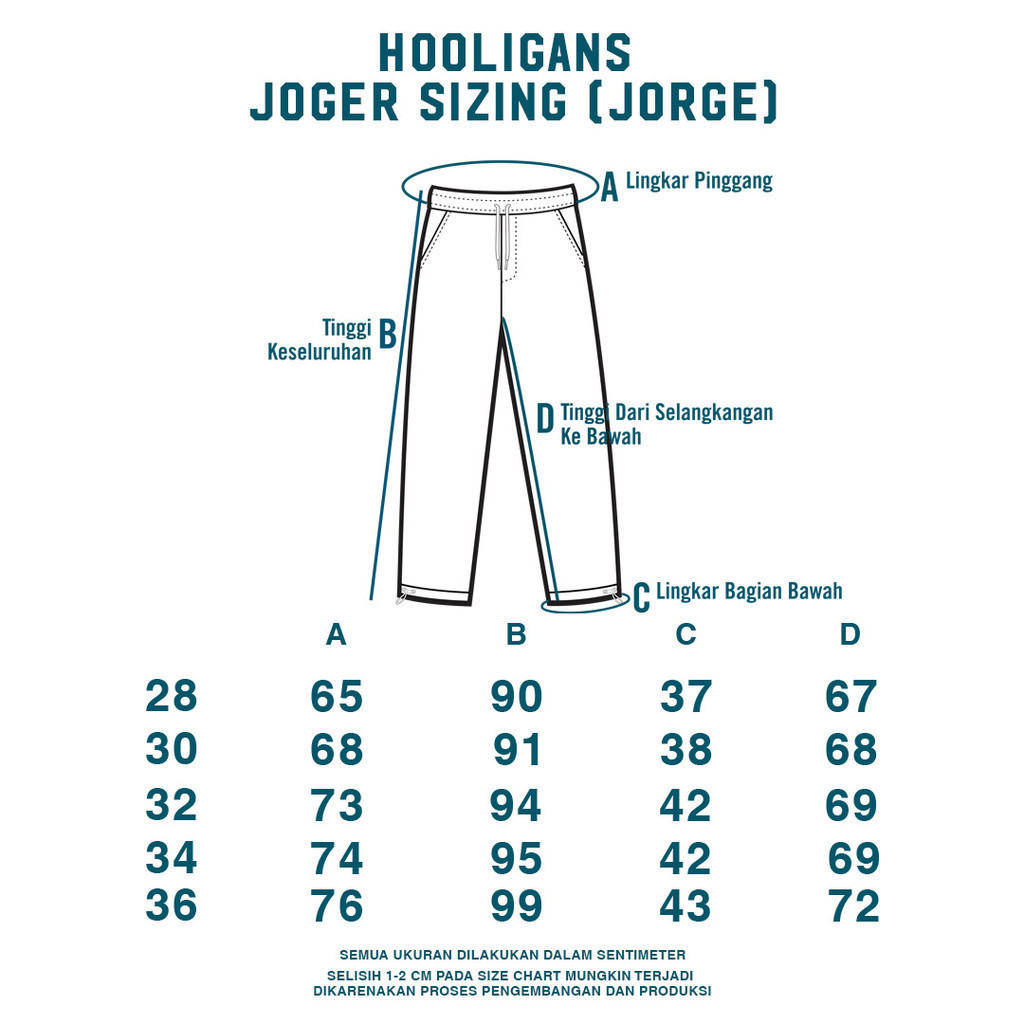Jual HOOLIGANS Long Jogger Pants Jorge Black | Shopee Indonesia