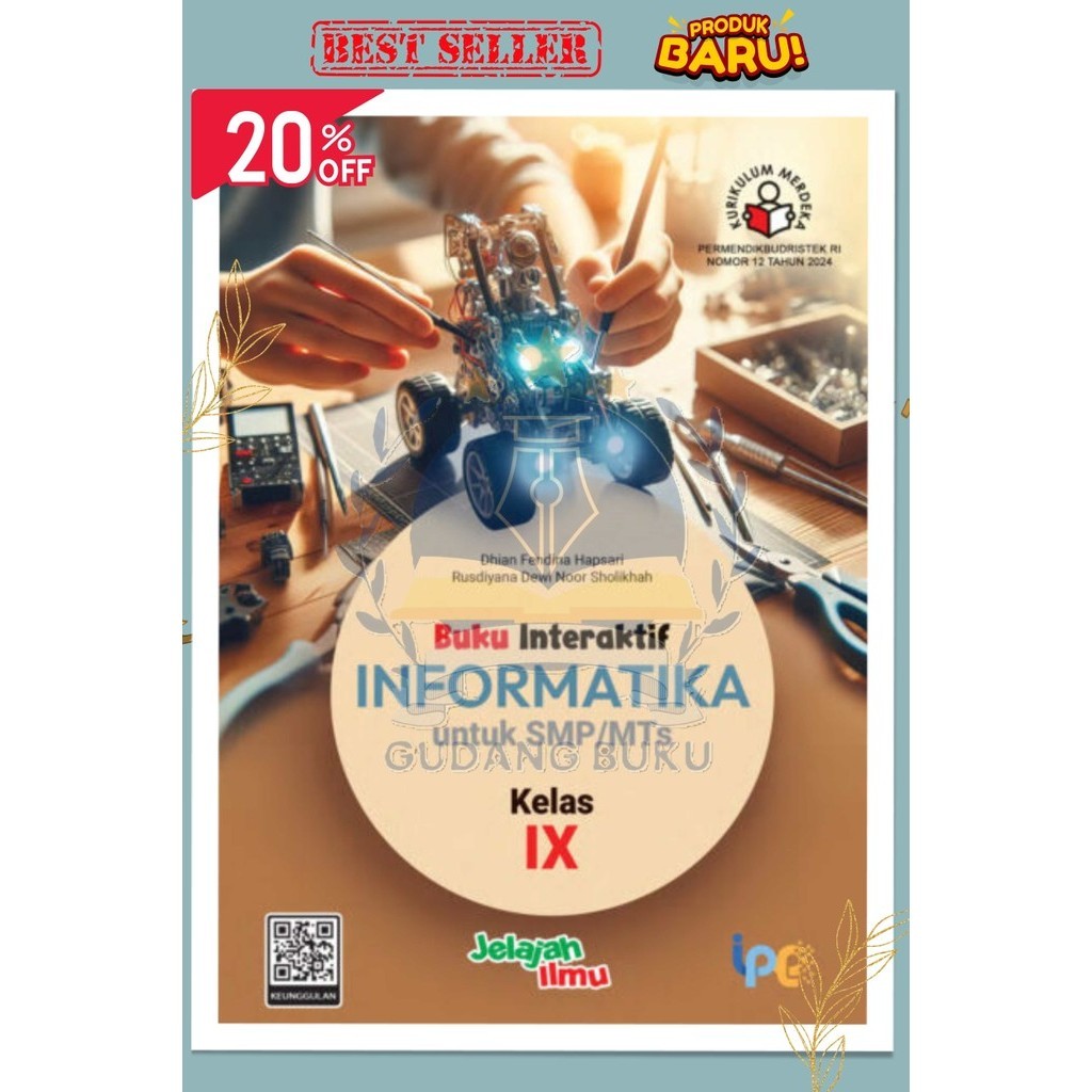 Jual Buku Paket Interaktif Informatika Kelas 9/IX SMP/MTS Kurikulum Merdeka Intan pariwara Tahun ...