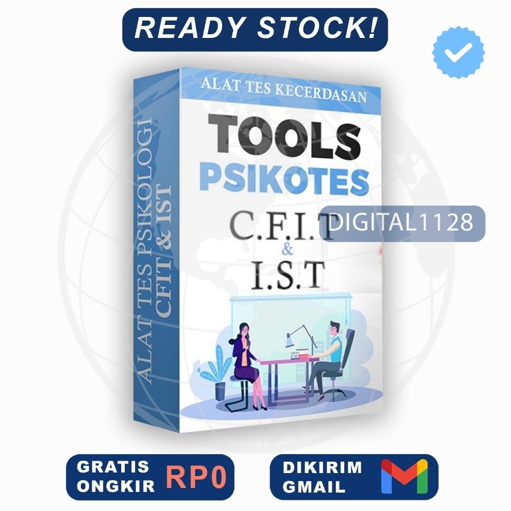 Jual CS44 TOOLS PSIKOTES - Alat Tes Psikologi CFIT & IST - Pengukur ...