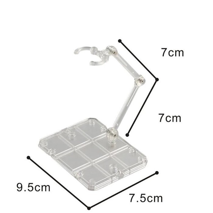 Jual Vincent Stage Act Stand Base SHF Action Clear Revoltech Figma 1/12 ...