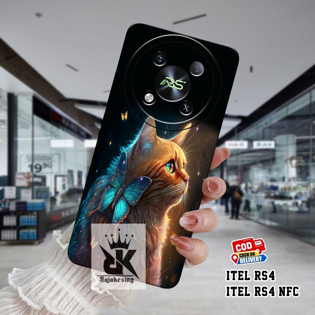 Jual RAJAKESING Case ITEL RS4 / RS4 NFC 2024- Softcase ITEL RS4 / RS4 ...