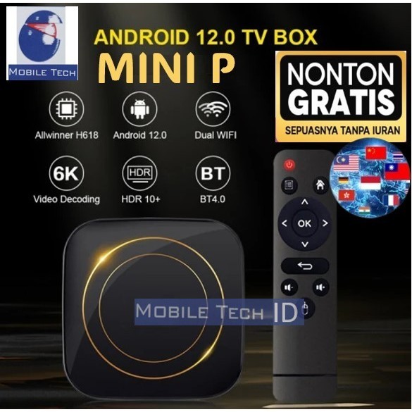 Jual Android TV Box SVICLOUD MINI RAM 4GB/64GB 4GB/32GB GARANSI FREE ...