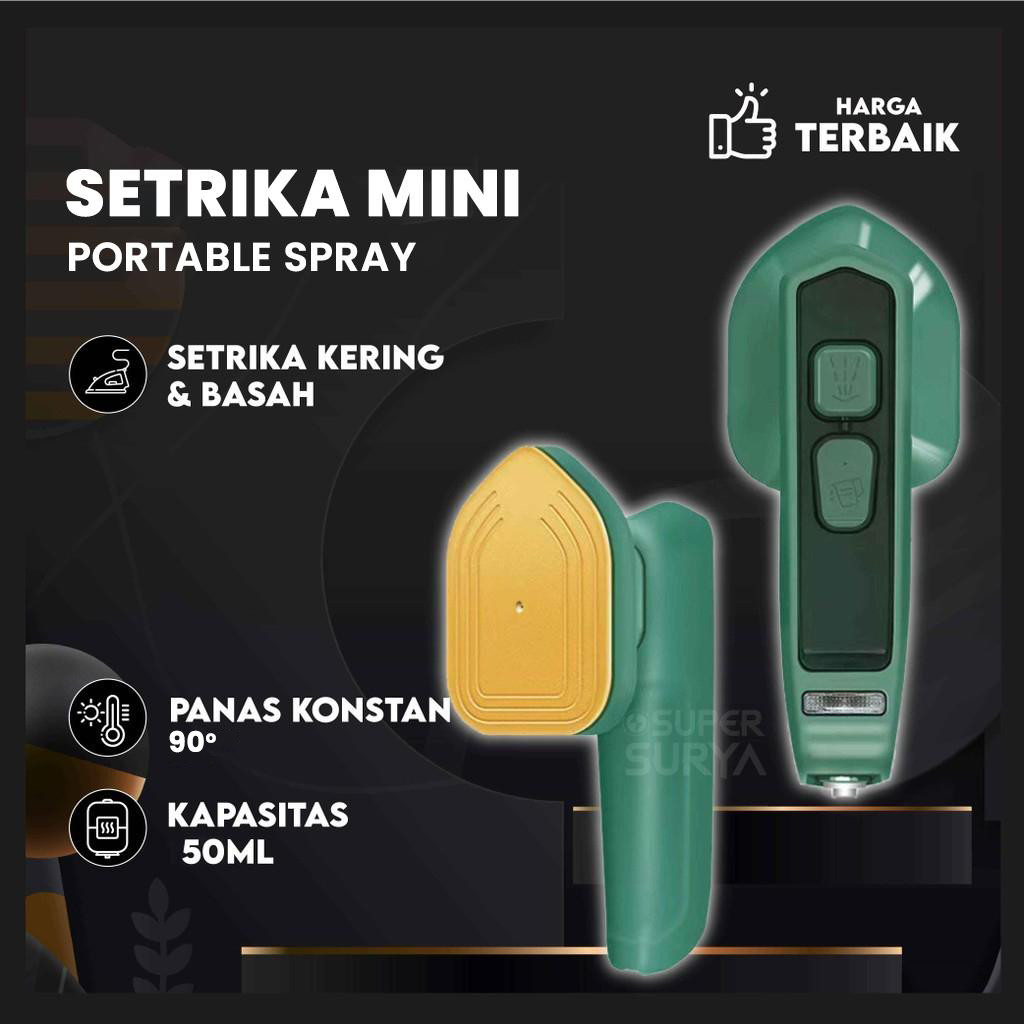 Jual Setrika Travel Mini Portable Semprotan Sprayer Ironing Alat ...
