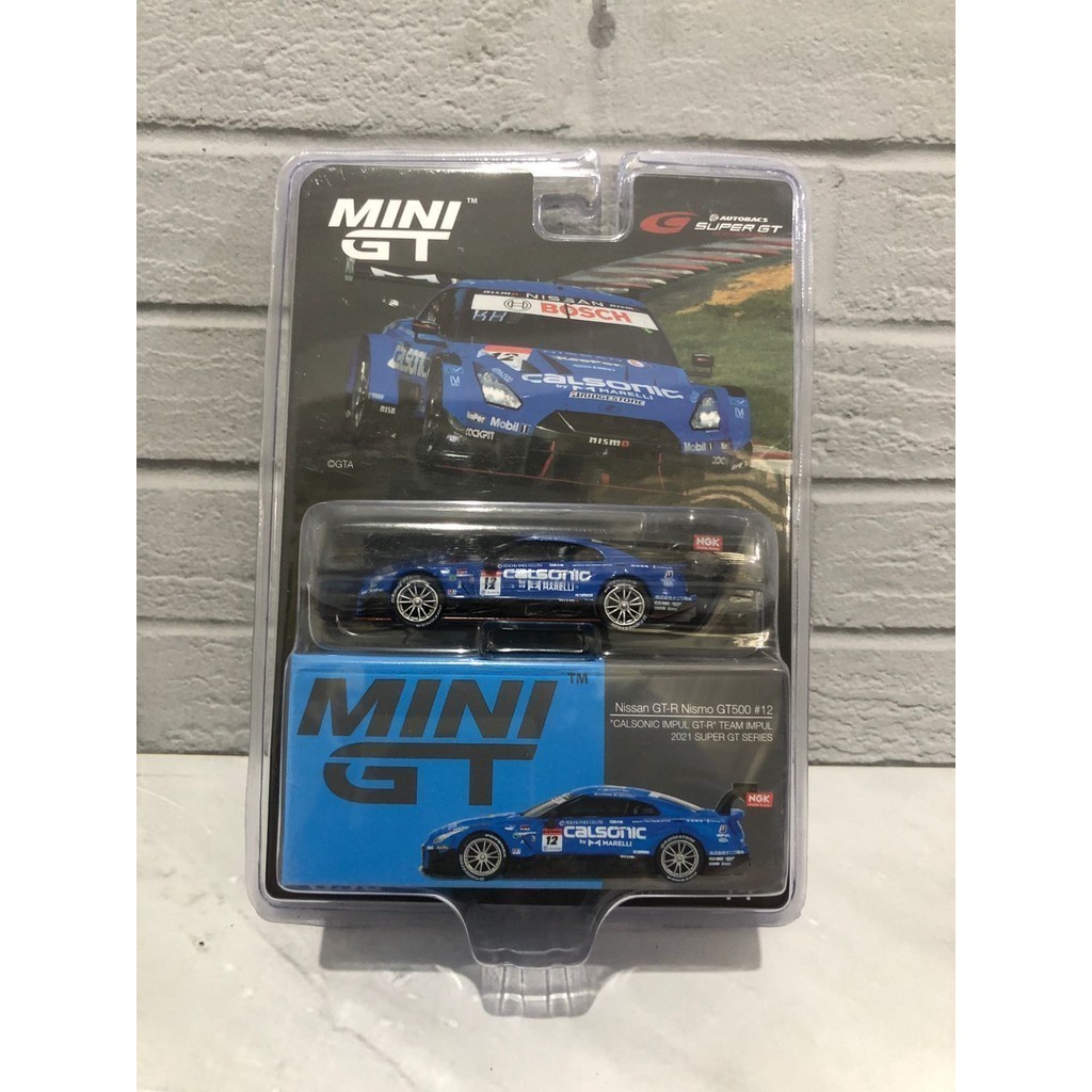 Jual Mini GT Nissan GT-R Nismo GT500 2021 Calsonic Super GT Series ...