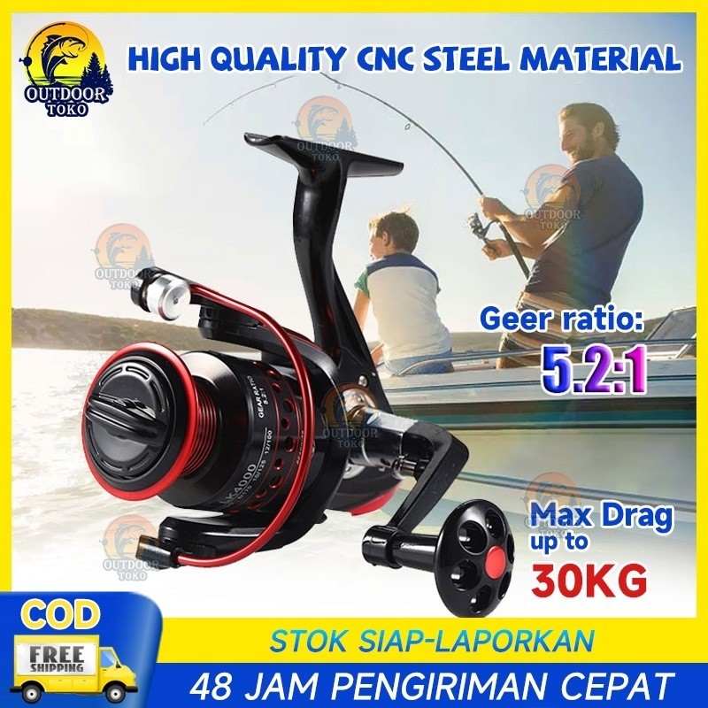 Jual Reel Pancing Putar Rell Rill Pancing Katrol Kerekan Pancing ...