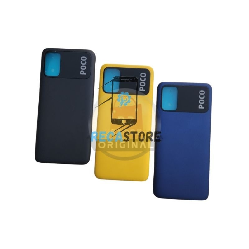 Jual BACKDOOR BACKCOVER BACK CASING XIAOMI POCO M3 TUTUP BELAKANG ...