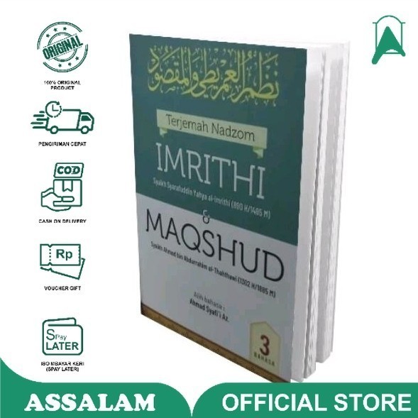 Jual Kitab / Buku Nadzom Imriti Maqsud 3 Bahasa Makna Pesantren dan terjemah | Assalam LIrboyo ...