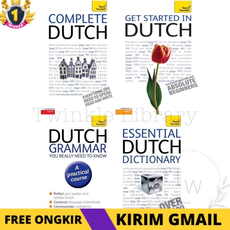 Jual KS Complete Dutch / Get Stted in Dutch / Dutch Gmm / Essentil ...