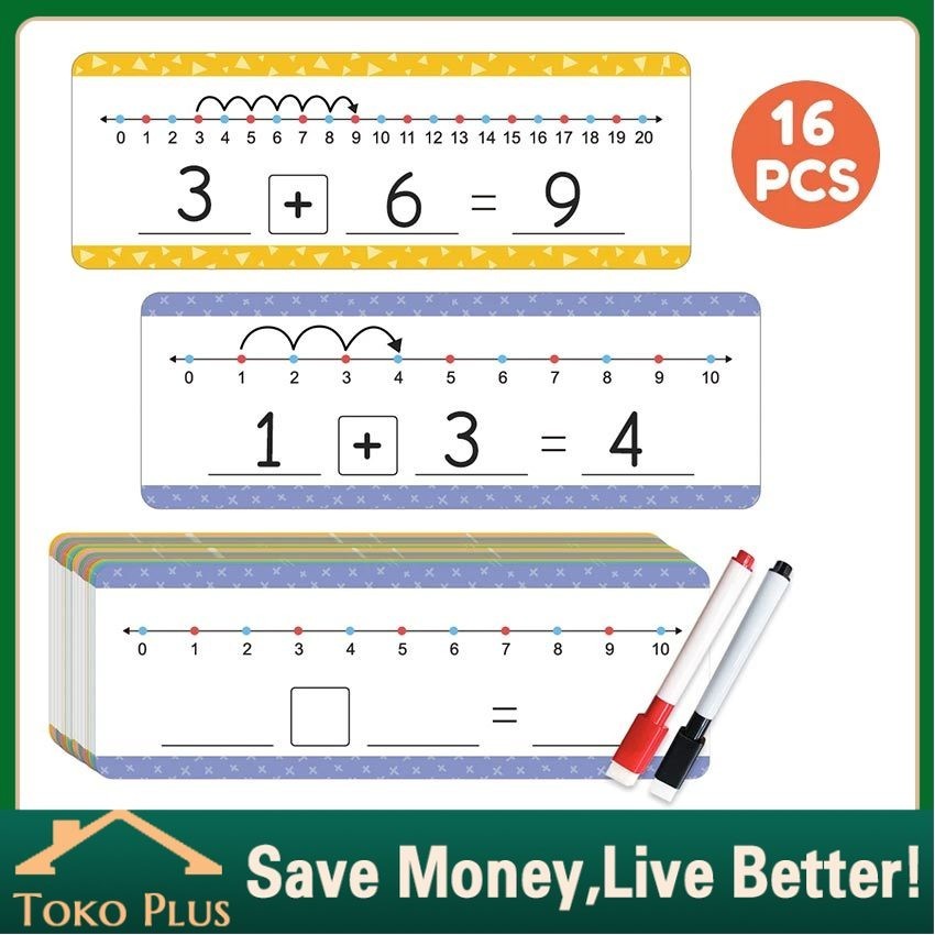Jual I Love Mathematics SET | Stik Matematika Kayu Alat Peraga Belajar ...