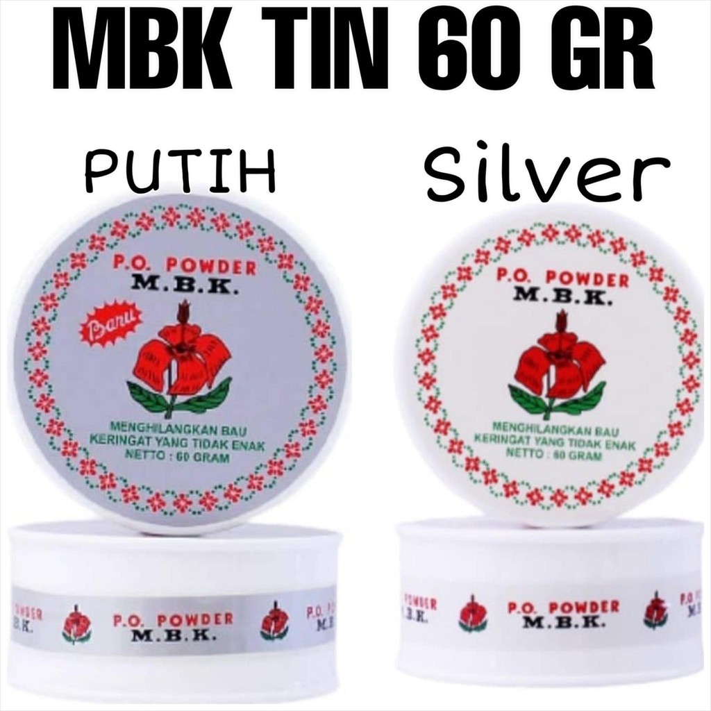 Jual MBK POWDER TIN 60g POWDER JAR | Shopee Indonesia