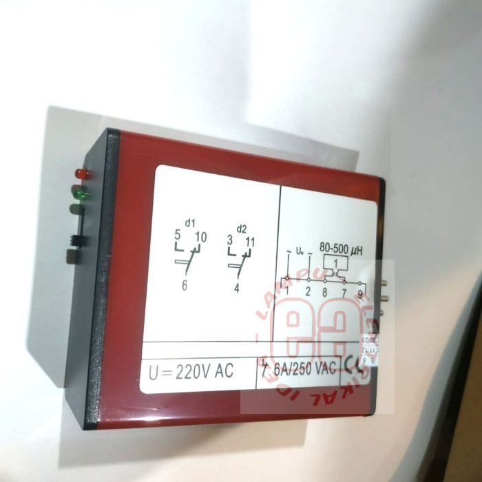 Jual VEHICLE LOOP DETECTOR MERAH 220V SINGLE VLD MERAH SINGLE SENSOR ...