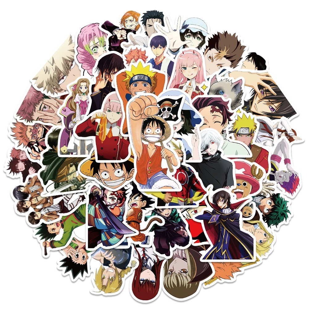 Jual Stiker Anime WIBU Sticker Anime Jepang, Stiker Manga | Shopee ...