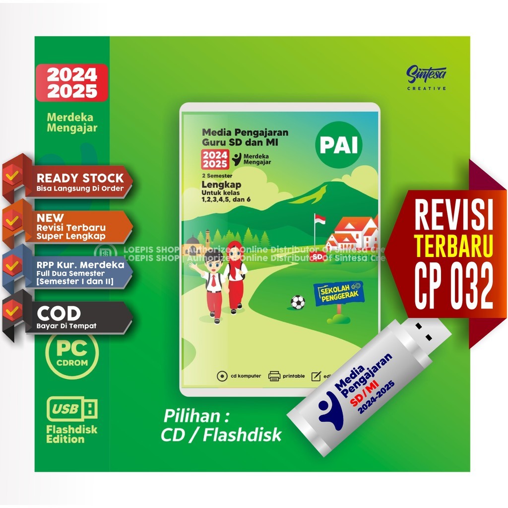 Jual CD/FD RPP MODUL AJAR KURIKULUM MERDEKA PAI SD KELAS 123456 REVISI TERBARU CP 032 TA 2024 ...