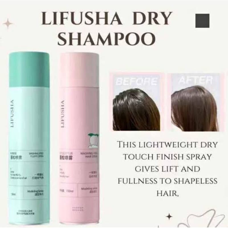 Jual DRY SHAMPOO / spray rambut lepek dan berminyak/ semprotan untuk ...