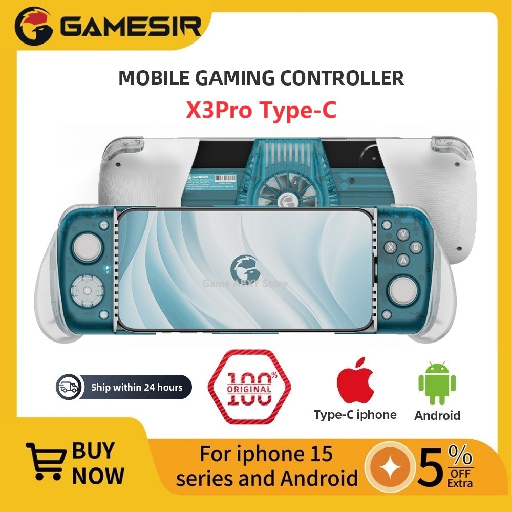 Jual Gamesir X3 Pro Mobile Gaming Controller Android Phone Gamepad ...