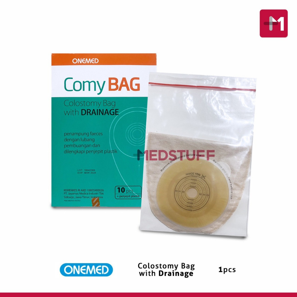 Jual Comy Bag With Drainage Colostomy Bag Onemed Kantong Kolostomi ...