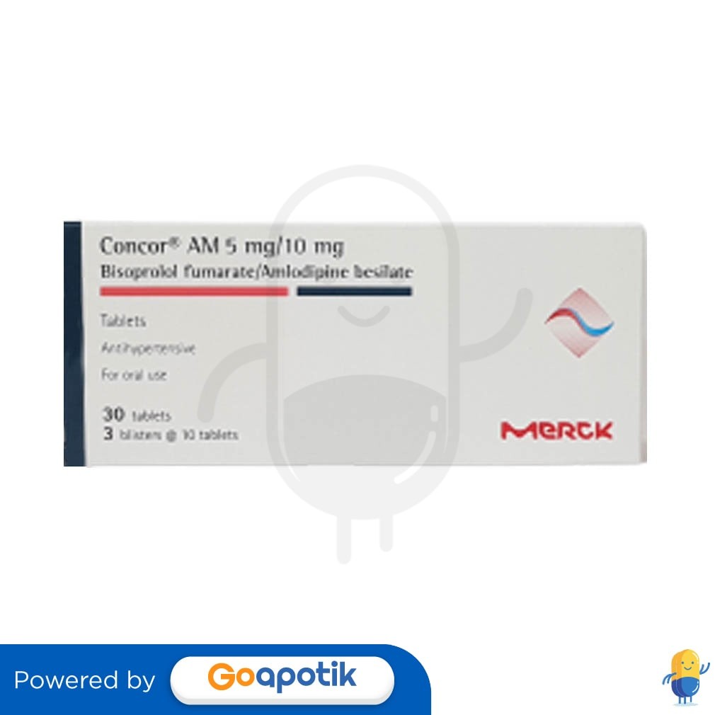 Jual Concor Am 5 Mg/10 Mg Box 30 Tablet / Hipertensi | Shopee Indonesia