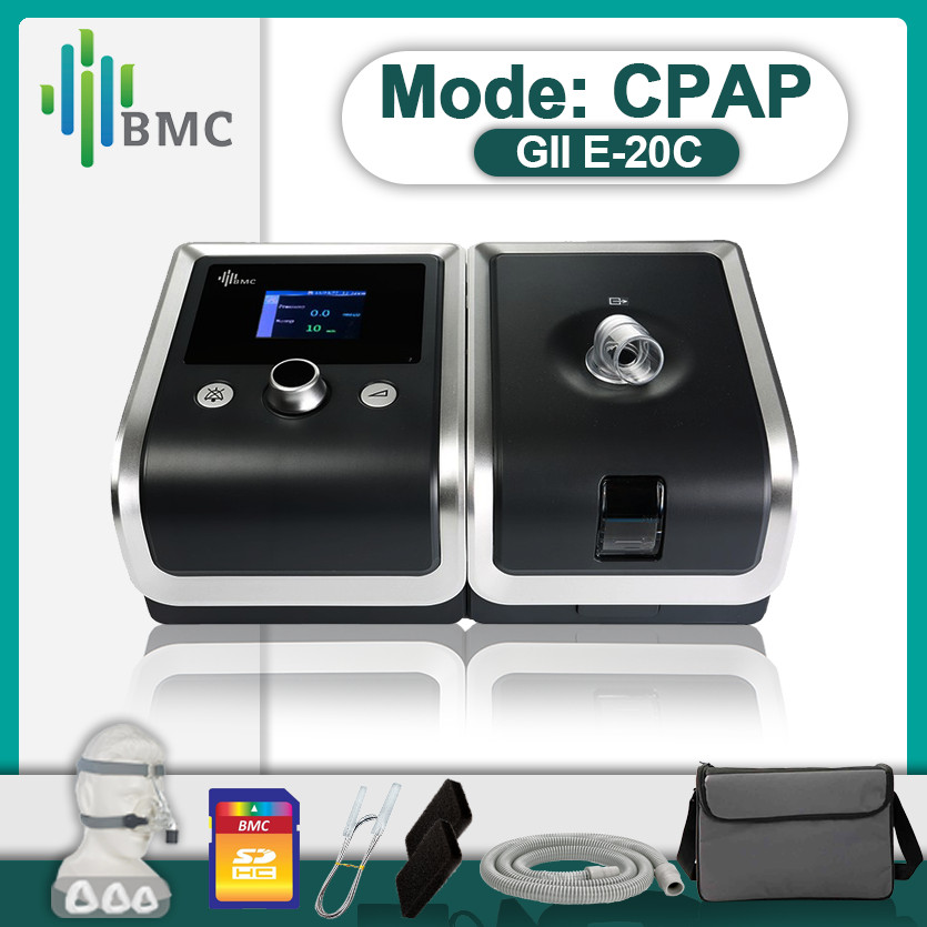 Jual BMC CPAP Machine E-20C Fixed Pressure With Mask and Humidifier For ...