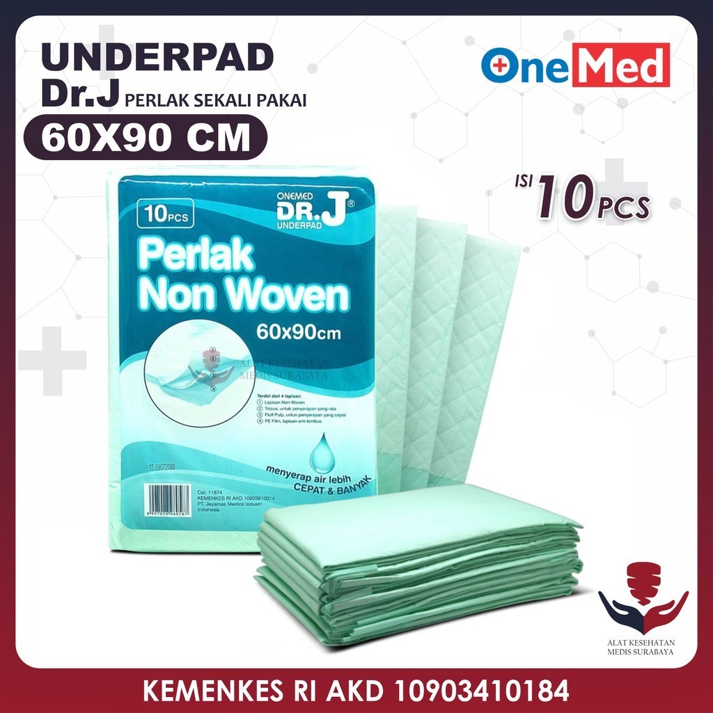 Jual Underpad XL 60 x 90 Alas Perlak Under Pad Popok Dewasa 60x90 ...