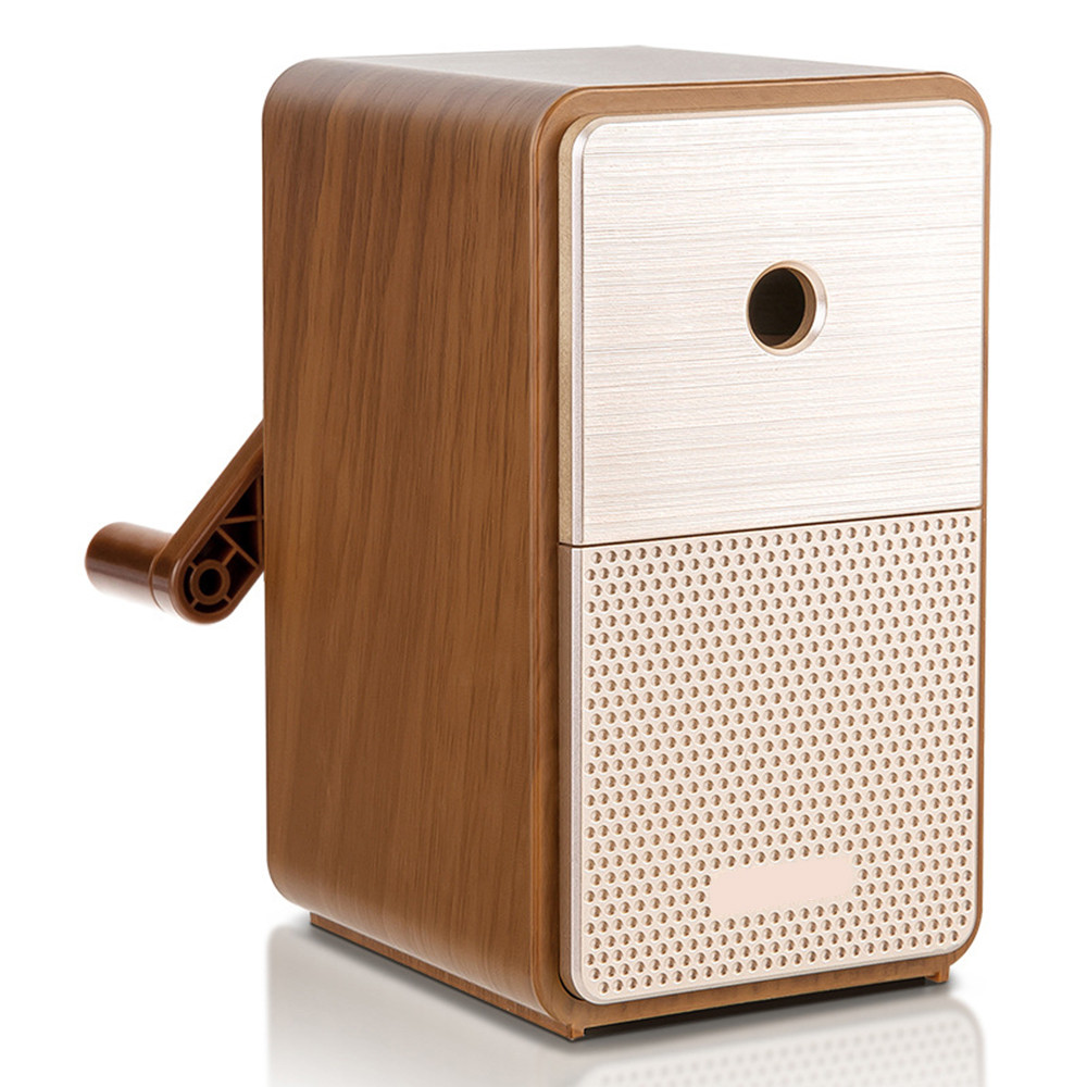 Jual Retro Speaker Shape Pencil Sharpener Mechanical Classic Model Hand ...