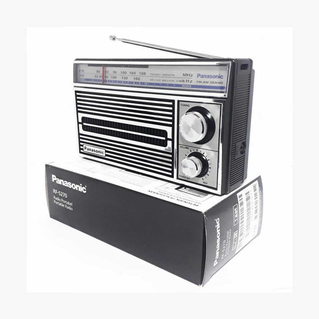 Jual Radio Panasonic Am Fm Radio Portable Klasik Vintage Jadul - RF ...