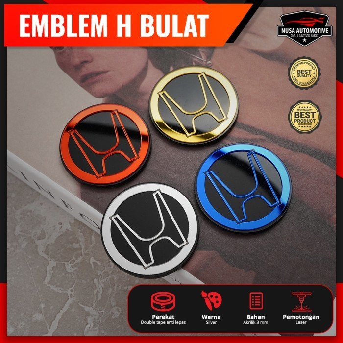 Jual EMBLEM HONDA BULAT 3D AKSESORIS LOGO TIMBUL HONDA VARIASI MOTOR ...