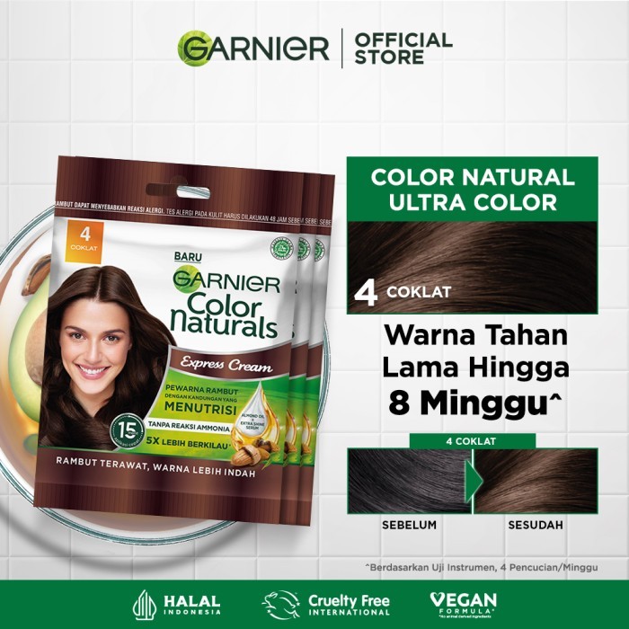 Jual Garnier Color Naturals Hair Color - Pewarna Rambut | Cat Rambut ...